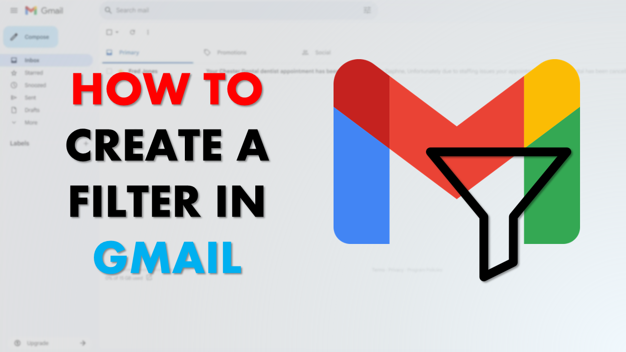 How To Organise Your Inbox With Gmail Filters | 127Solutions